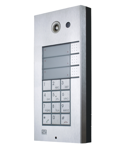 INTERPHONE 3 BOUTONS CLAVIER - 2N ANALOG VARIO | Tevah Systèmes