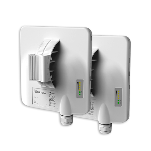 KIT POINT ACCES RADIO 5 GHZ 500+ MBPS PORTEE 10KM IP66 | Tevah Systèmes
